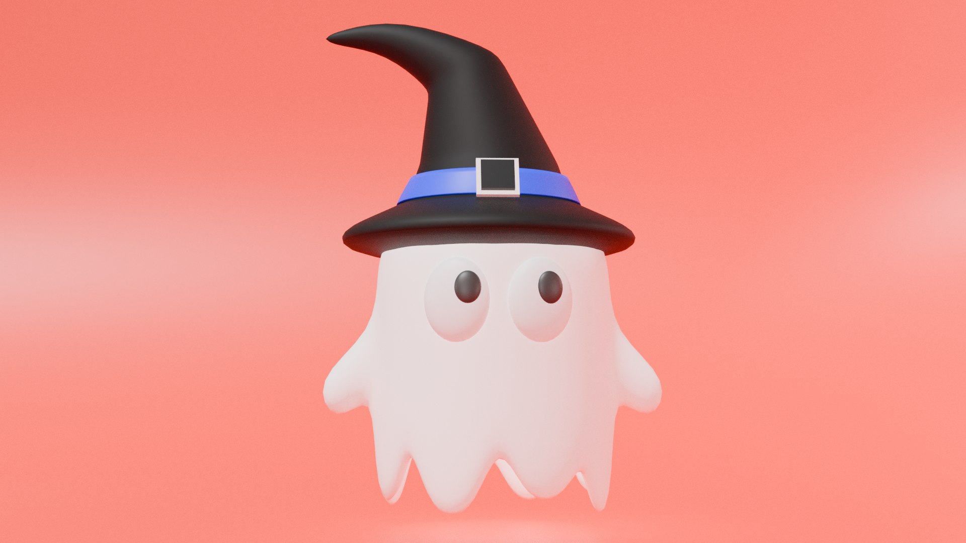 3D Model Stylized Ghost - TurboSquid 2468798