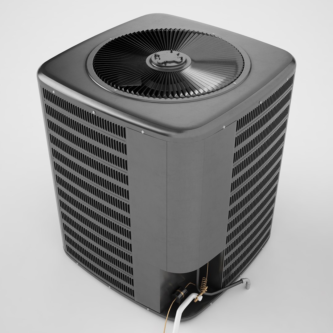 3D Air Conditioner Condenser Model - TurboSquid 1612929