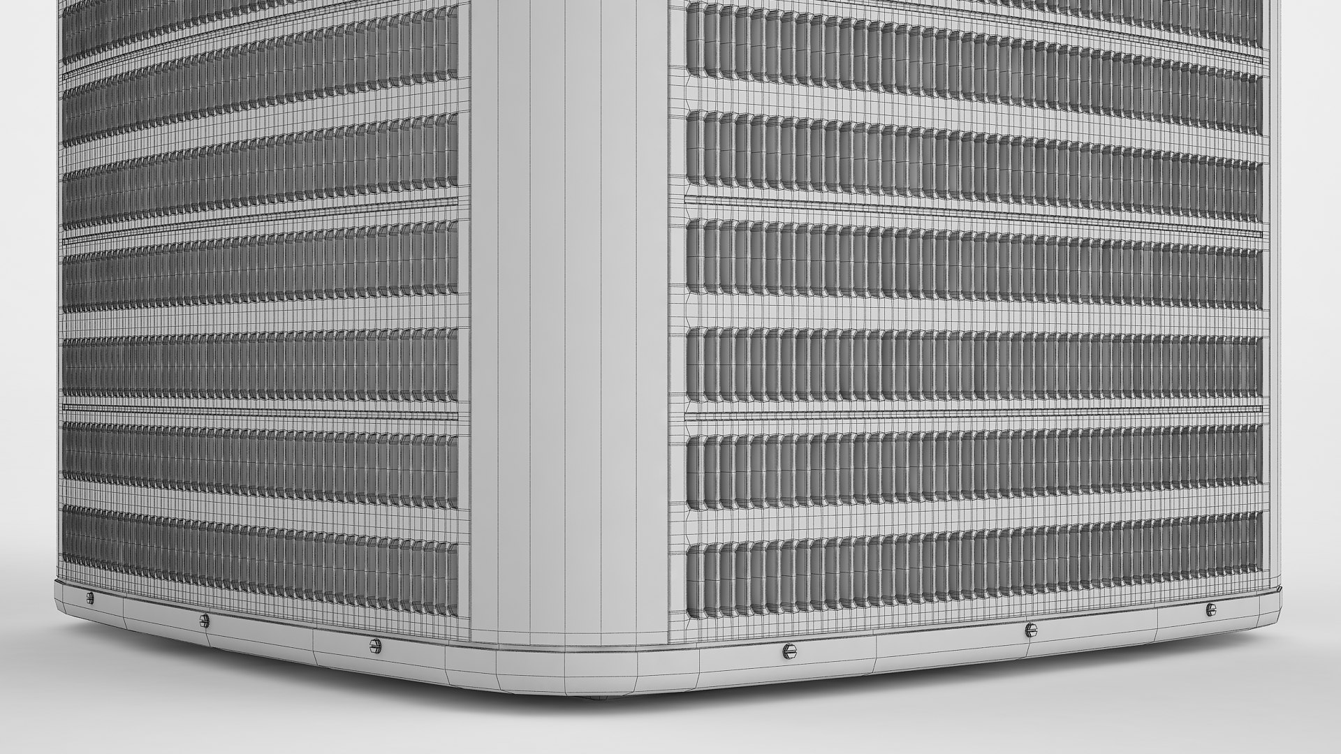 3D Air Conditioner Condenser Model - TurboSquid 1612929