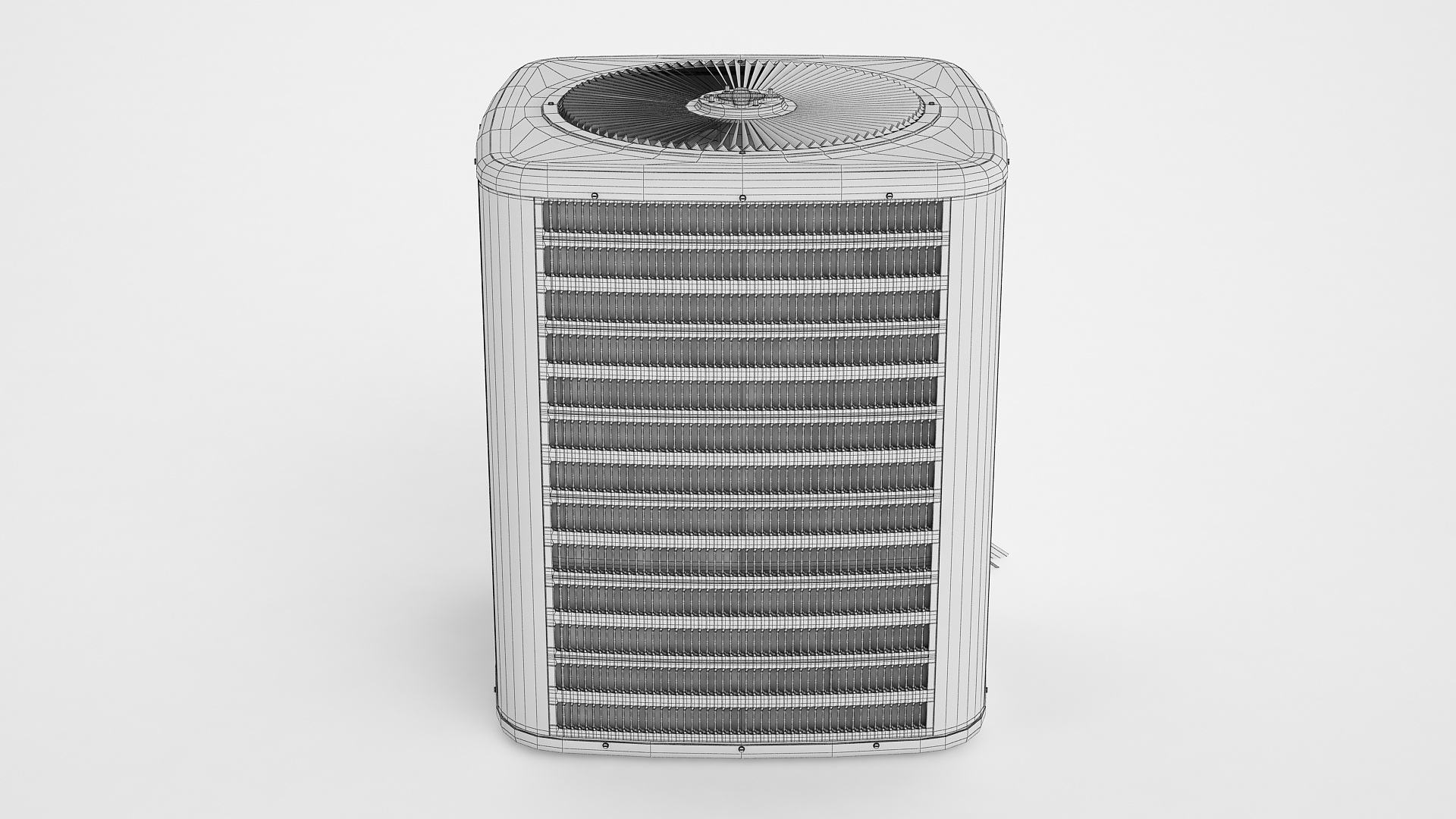 3D Air Conditioner Condenser Model - TurboSquid 1612929