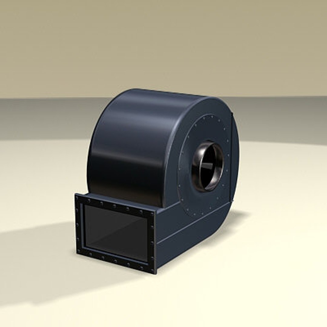 3ds Max Blower Commercial Air