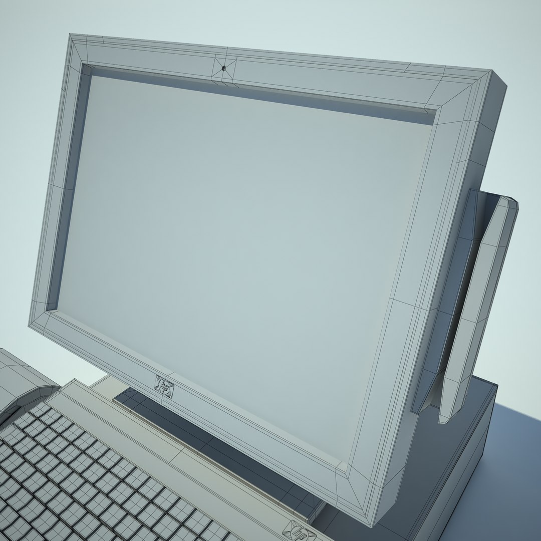 Cash Register 3d Model