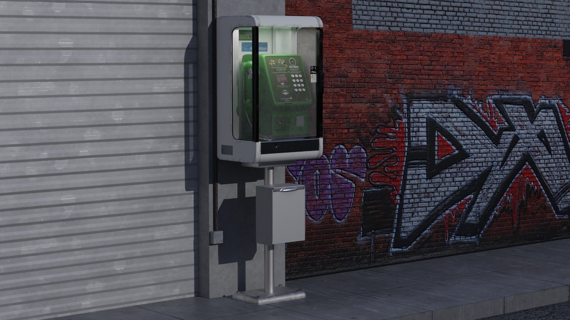 JapanesePayphone 3D Model - TurboSquid 2231716