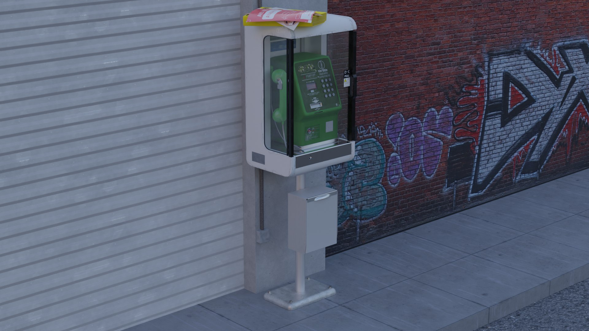 JapanesePayphone 3D Model - TurboSquid 2231716