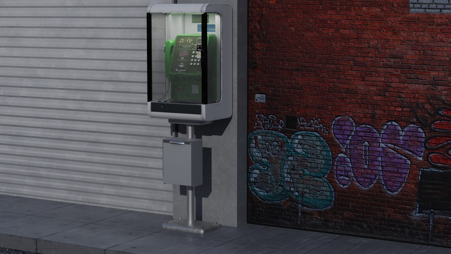JapanesePayphone 3D Model - TurboSquid 2231716