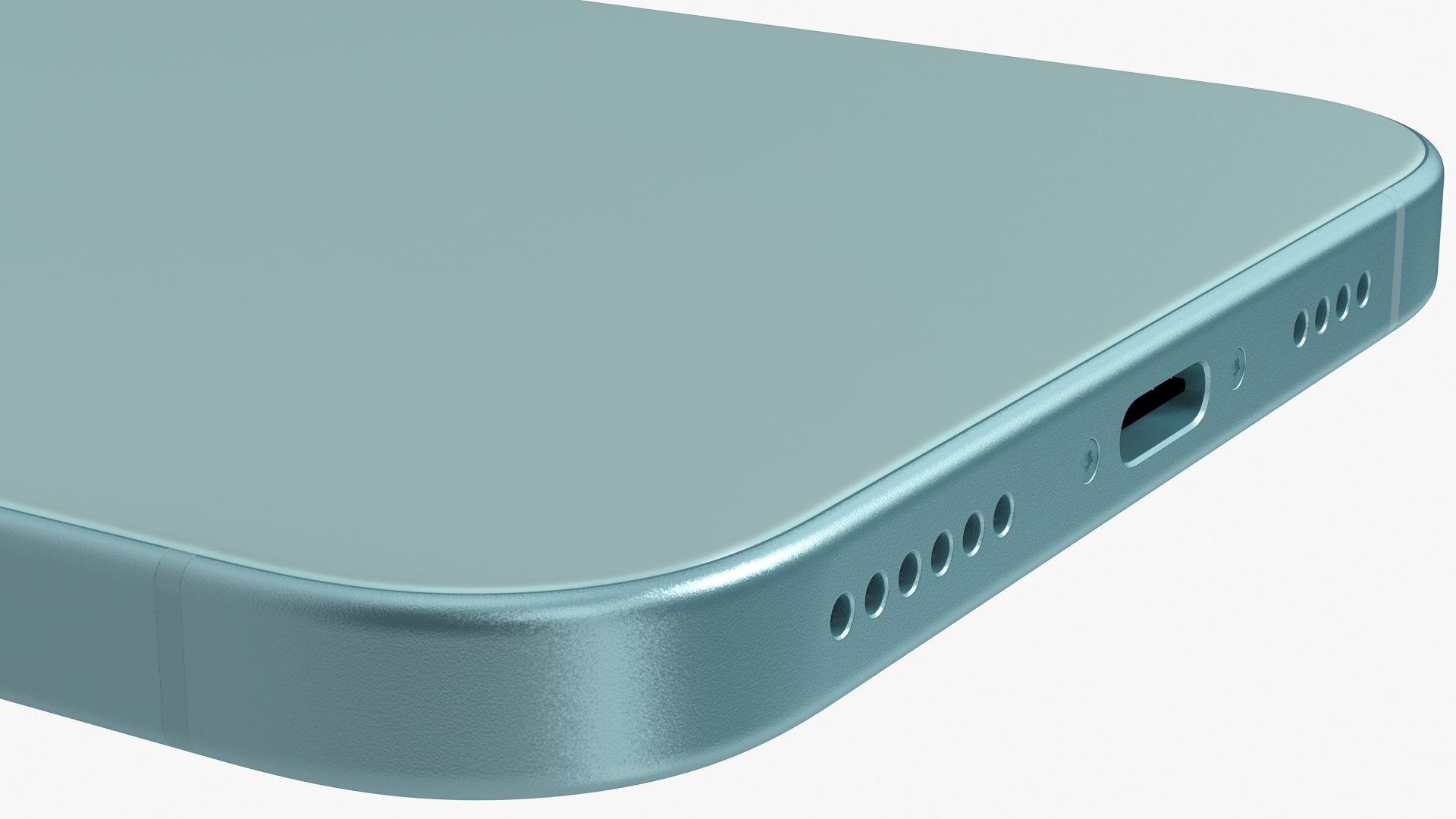 3D Apple IPhone 16 Plus Teal - TurboSquid 2280607