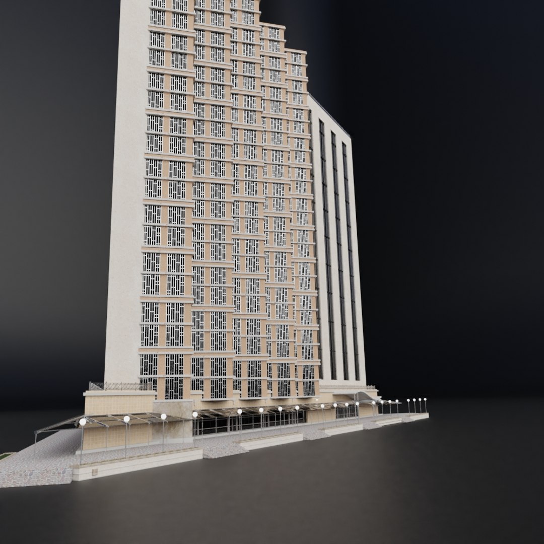 3D Modern Building - TurboSquid 1516590
