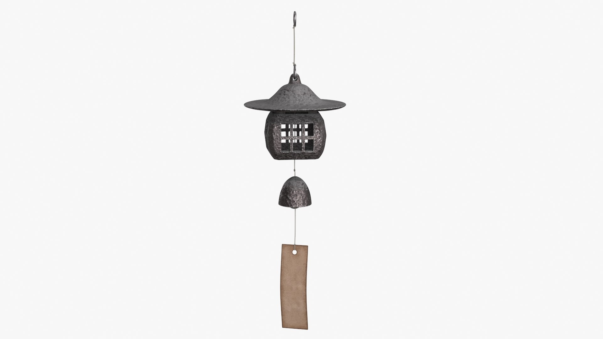 3D Japanese Wind Chimes - TurboSquid 2038598