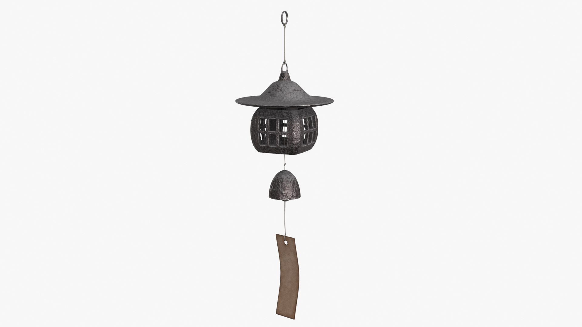 3D Japanese Wind Chimes - TurboSquid 2038598