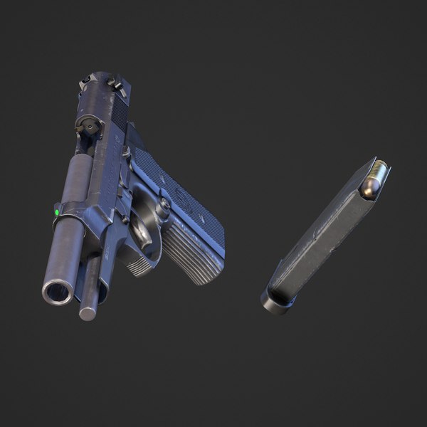 ready beretta 92fs 3d model