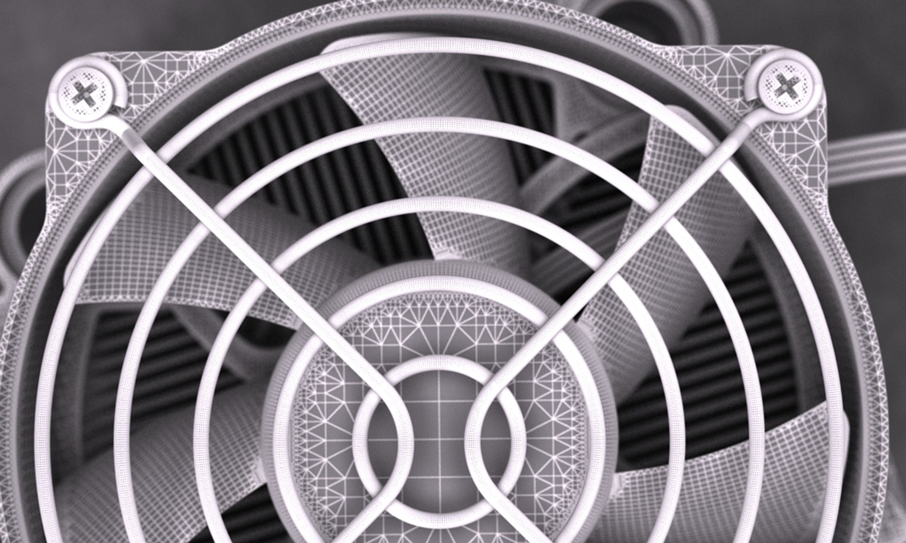 3d Mc Socket 775 Heatsink Model