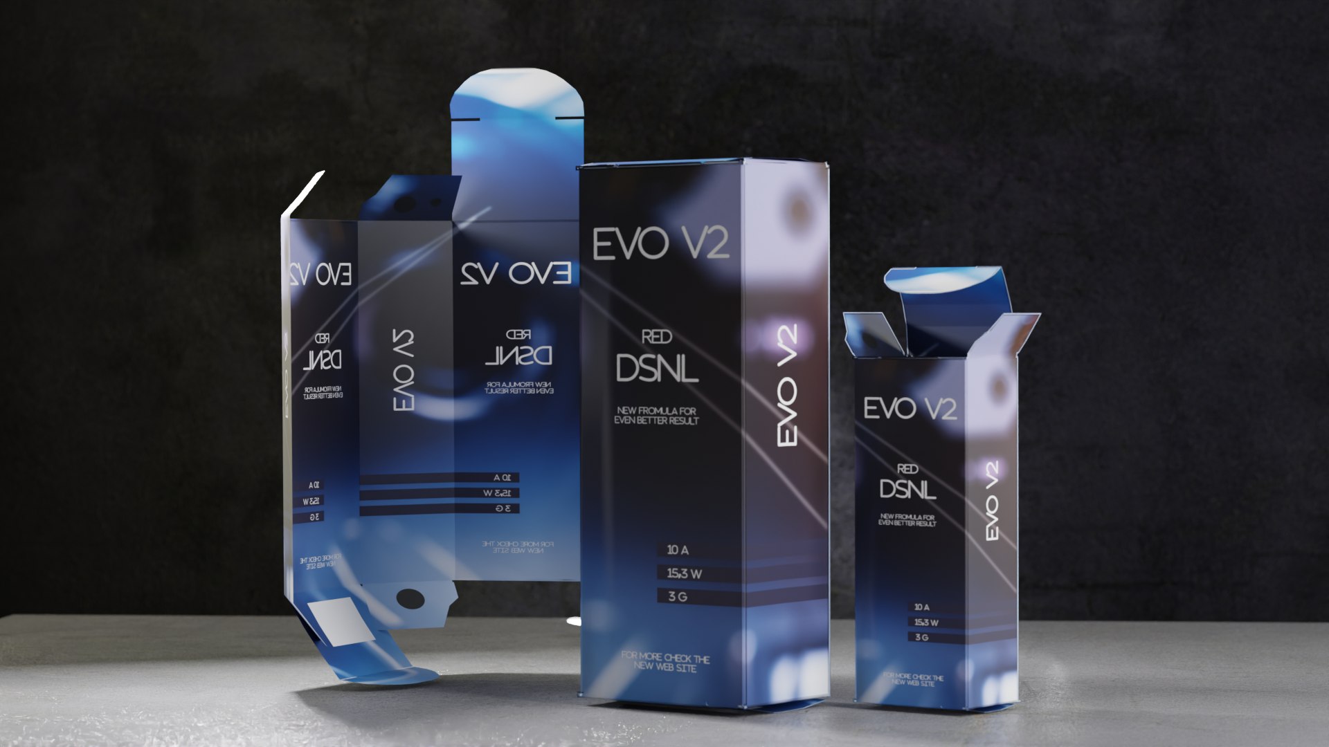 3D Paper Box Mockup 3D Model - TurboSquid 2250200