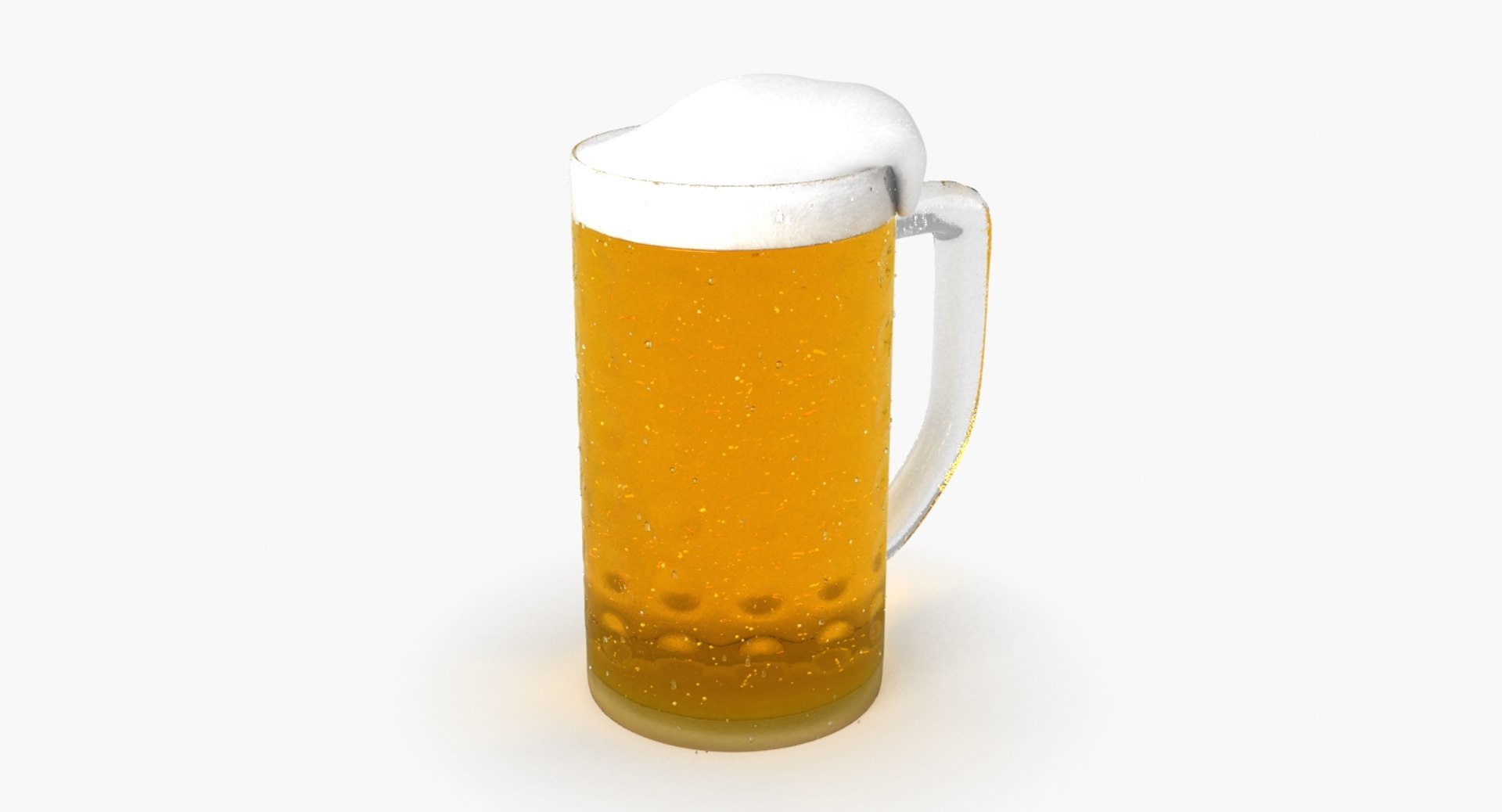 Beer pint 3D - TurboSquid 1172238