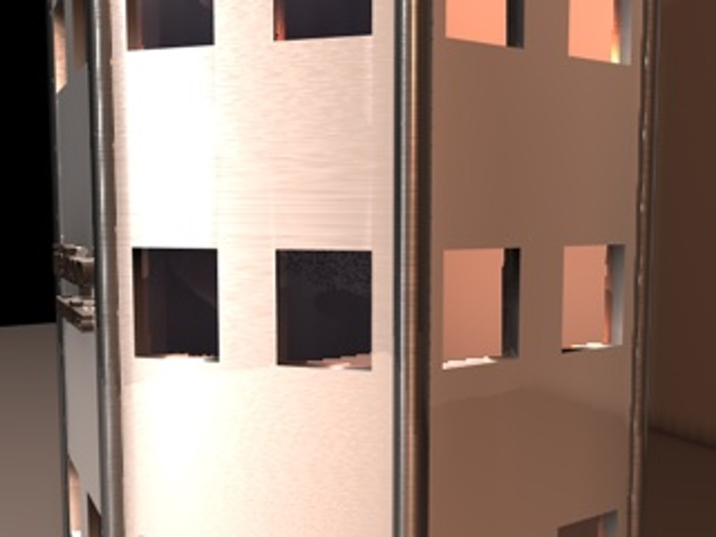 Futuristic Building 3d Model