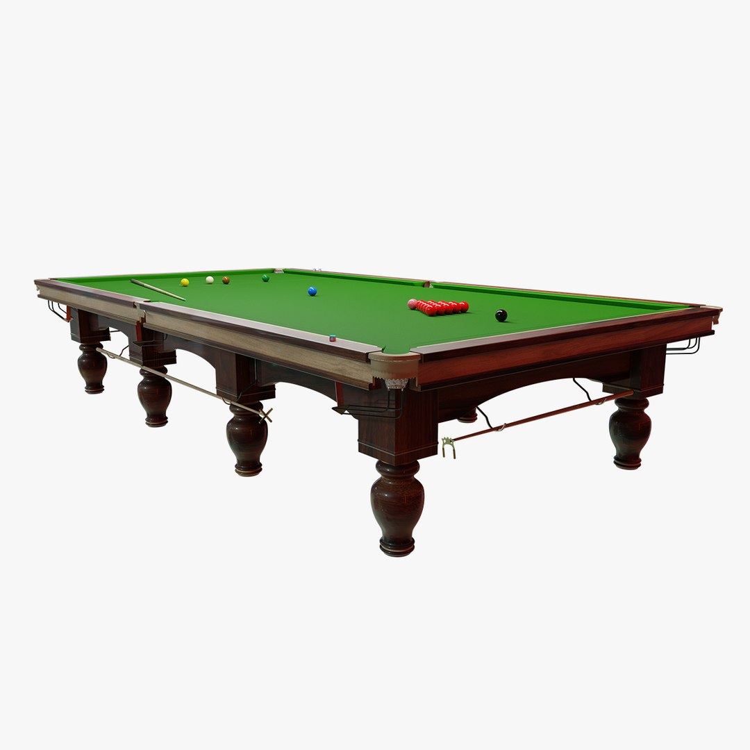 3D model Billiards Collection - Snooker Table - TurboSquid 2139107