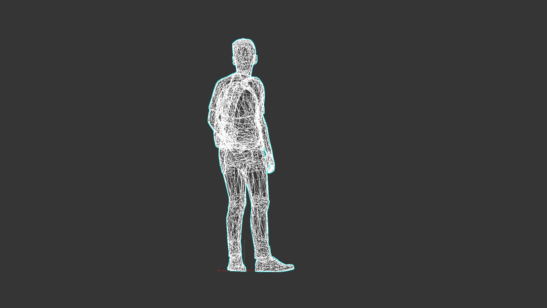 3D Model Boy School - TurboSquid 2417965