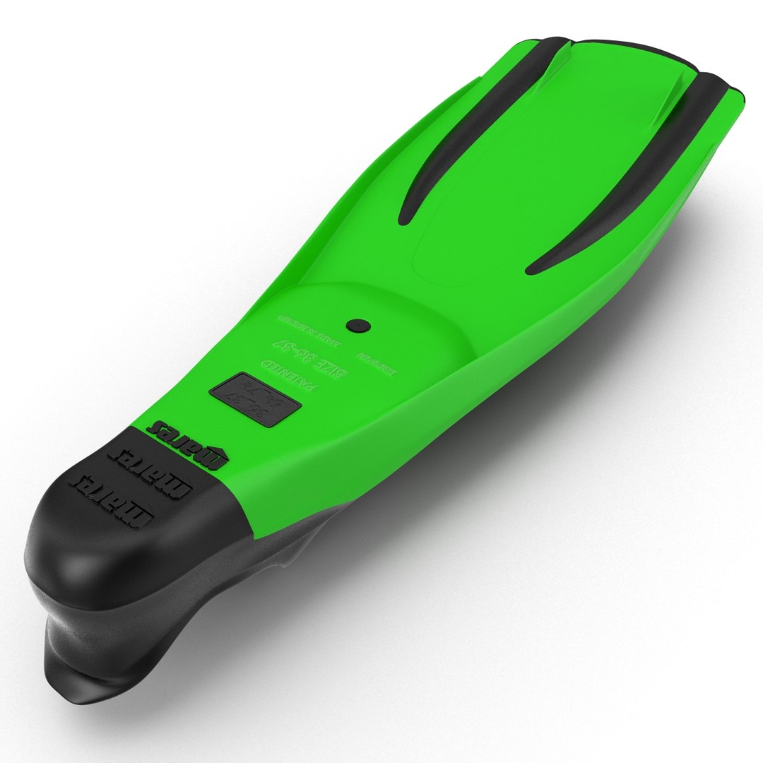 3d Swim Fins 2 Green