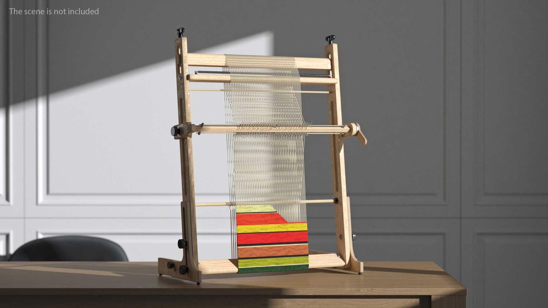 Vintage Wooden Looms Collection 3D Model - TurboSquid 2162435