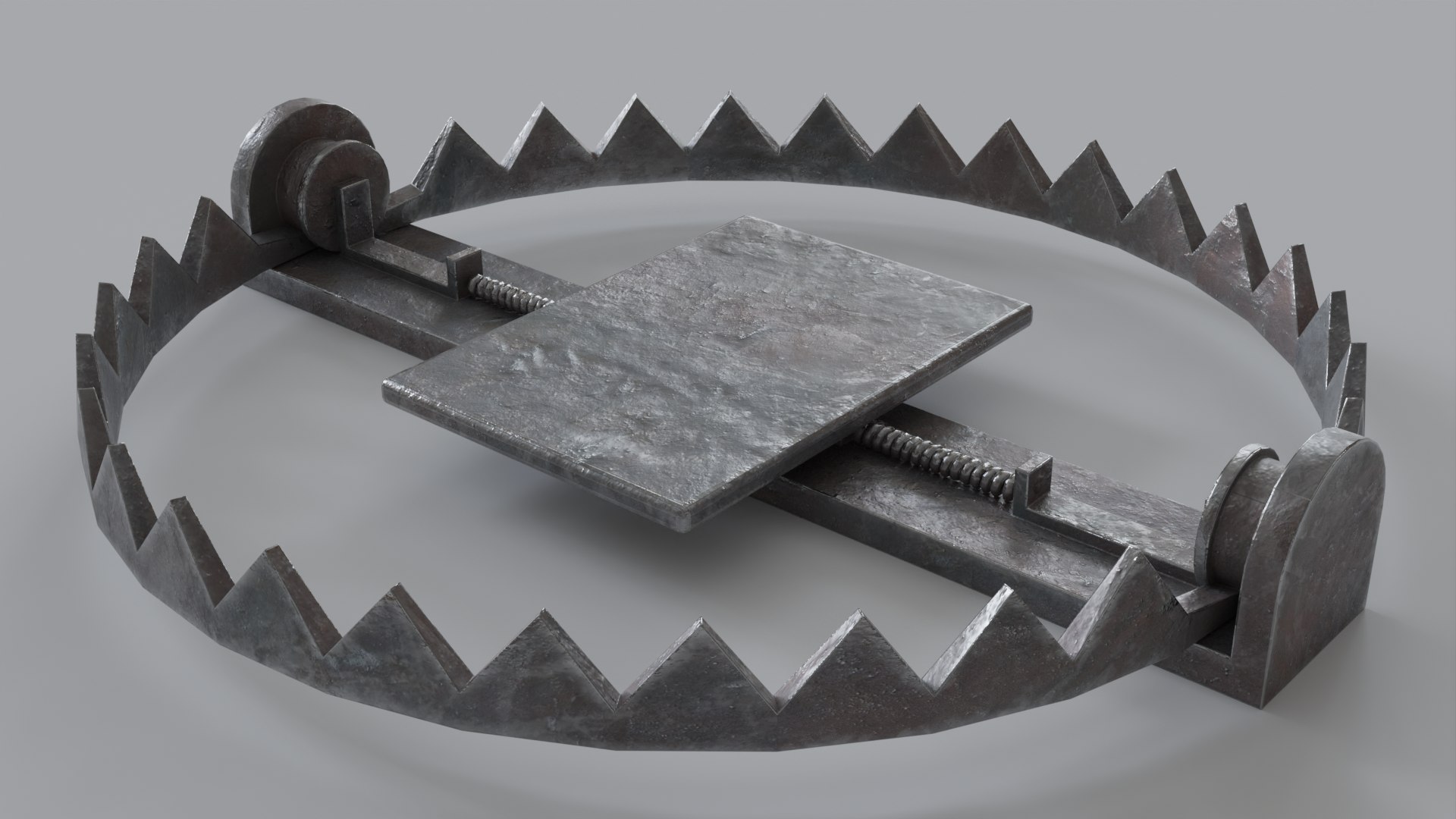 Bear Trap 3D - TurboSquid 1840145