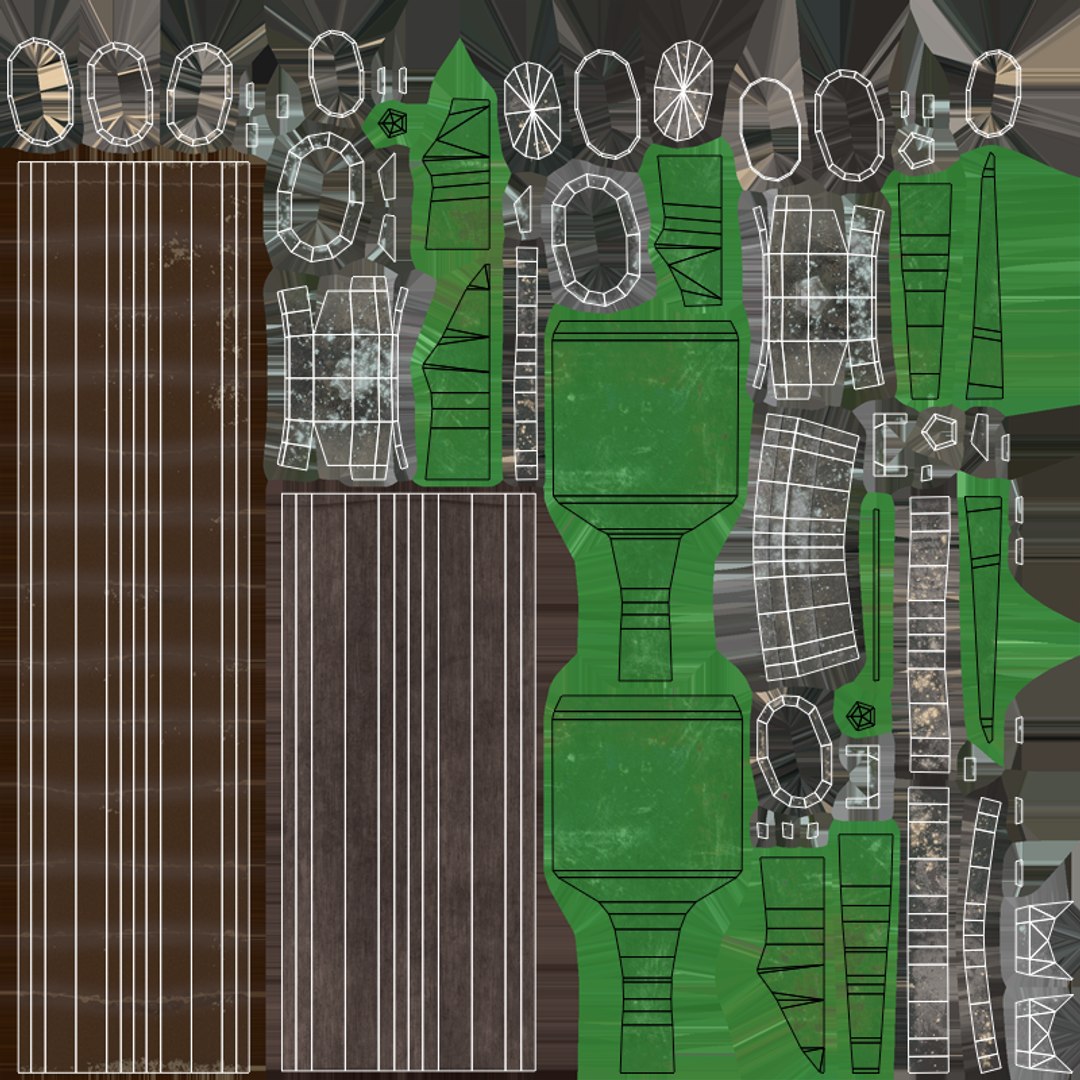 3D Hoe - Emerald - TurboSquid 2163860