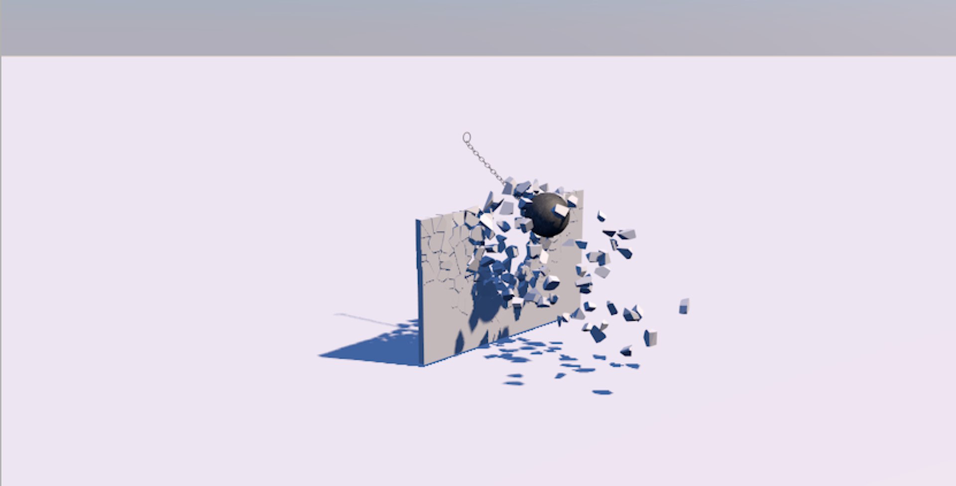 3D Simple Wrecking Ball Scene - TurboSquid 1433656