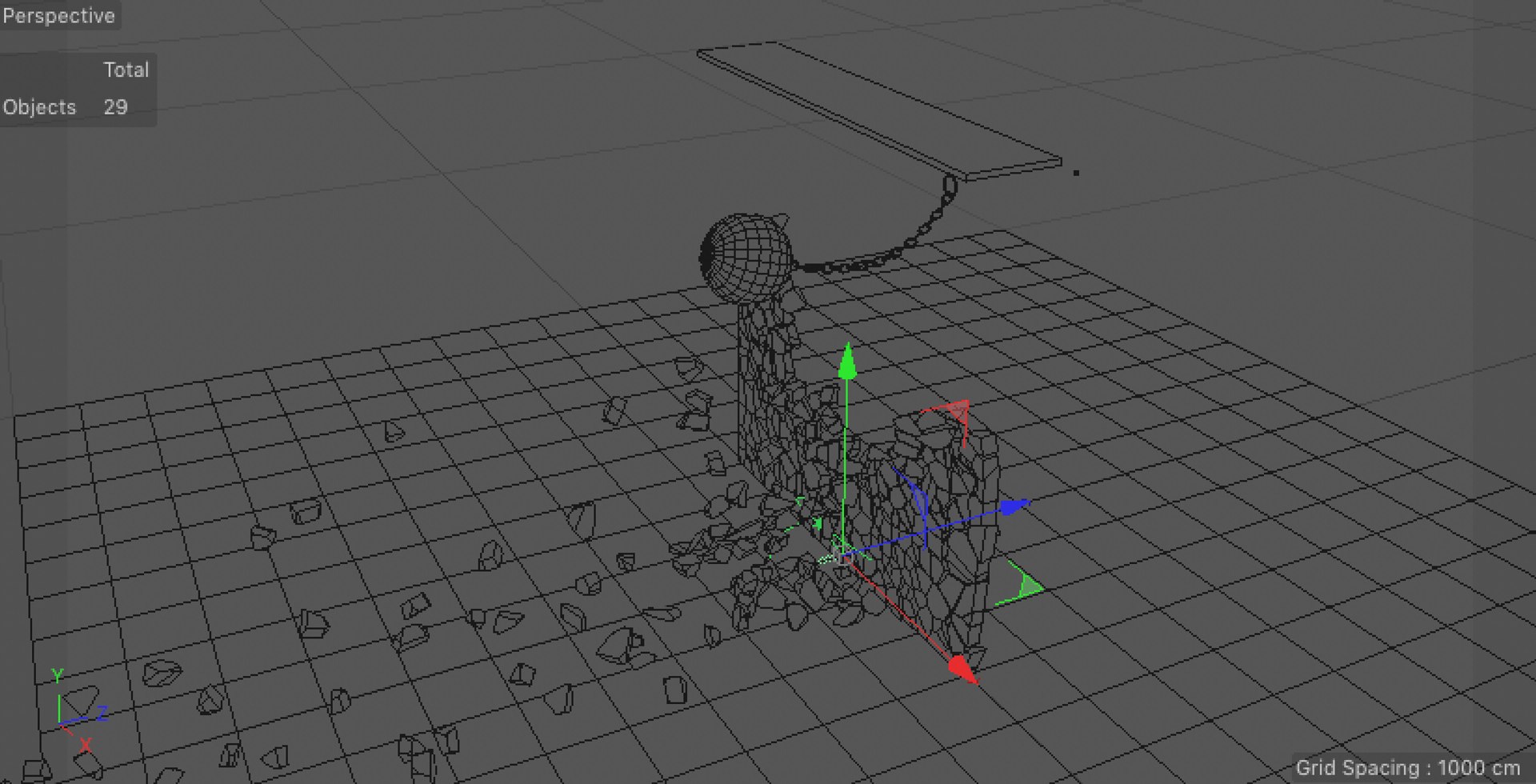 3D Simple Wrecking Ball Scene - TurboSquid 1433656