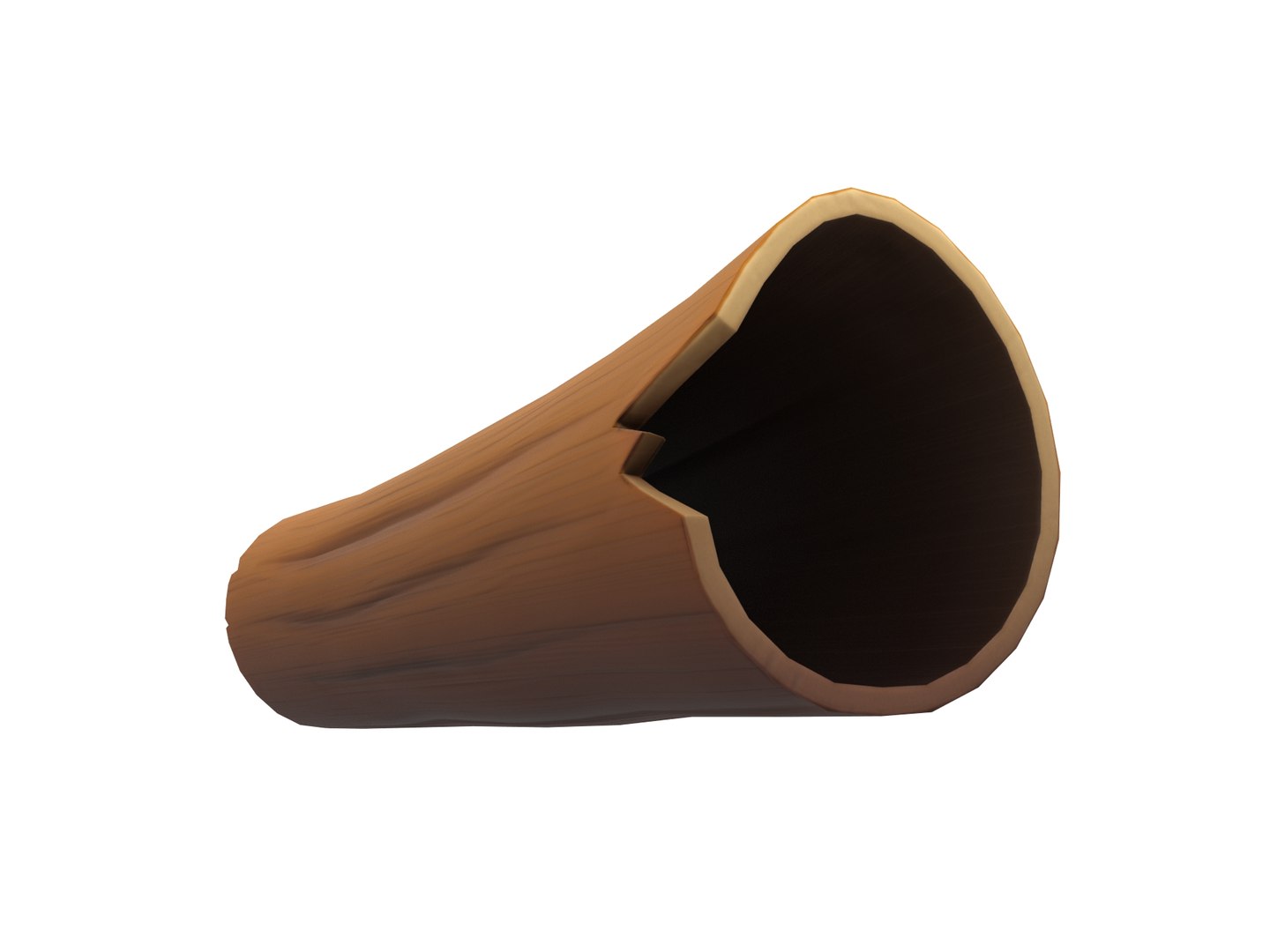 Low Poly Log 002 3D Model - TurboSquid 1851060