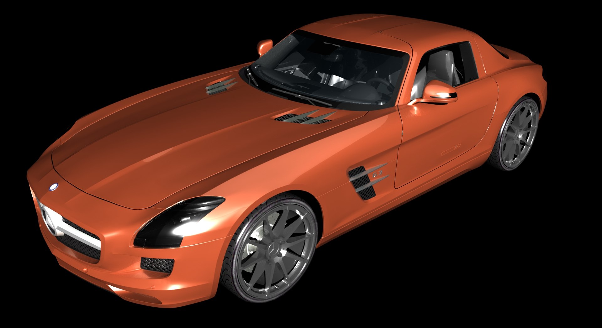 3D Mercedes Sls Model - TurboSquid 2272498