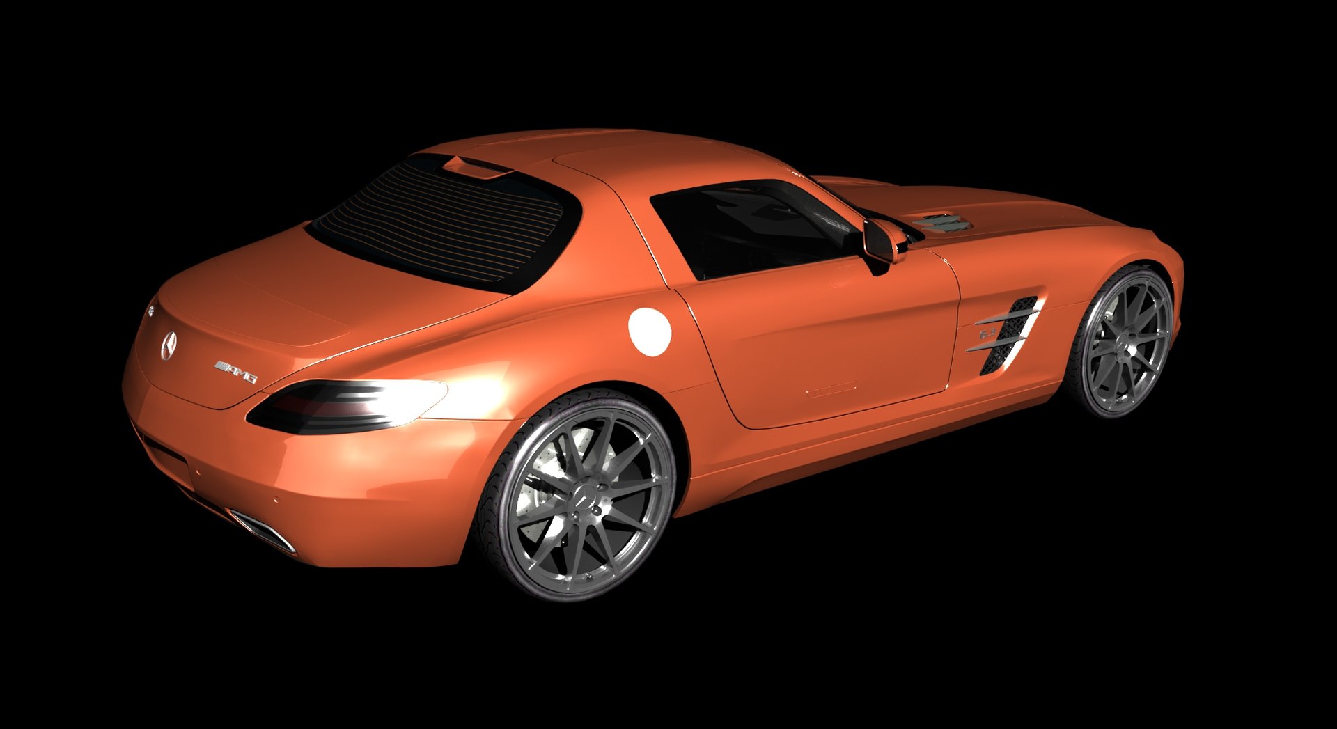 3D Mercedes Sls Model - TurboSquid 2272498