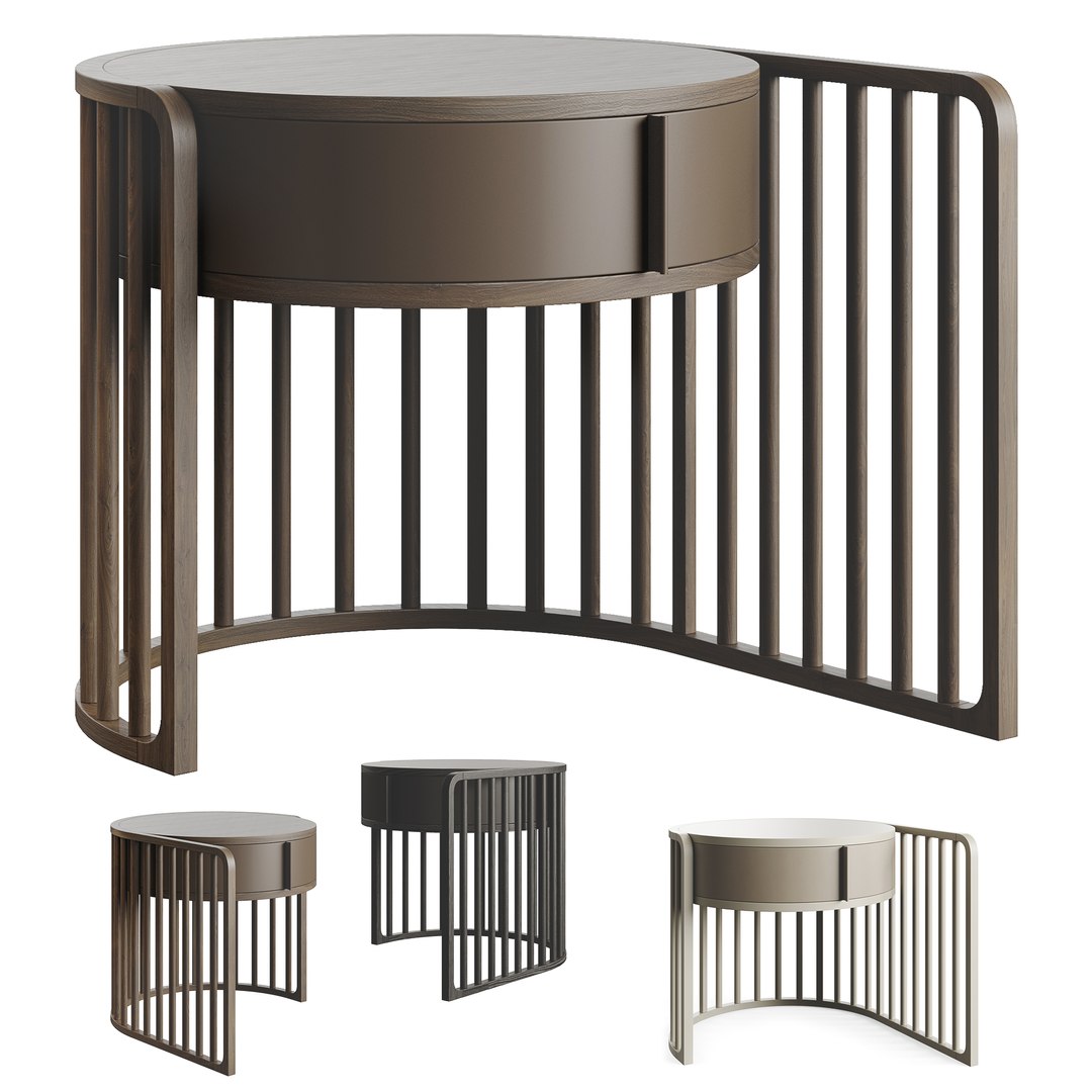 3D model Pianca Palu Bedside Table - TurboSquid 2023633