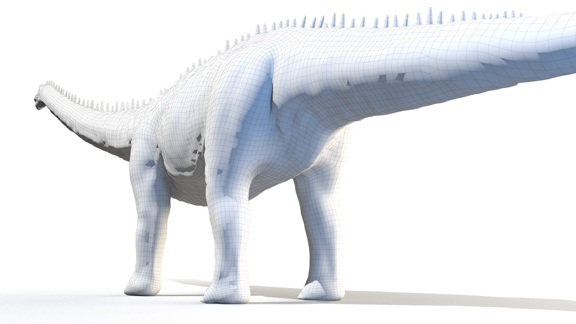 3D Diplodocus Model - TurboSquid 1659829
