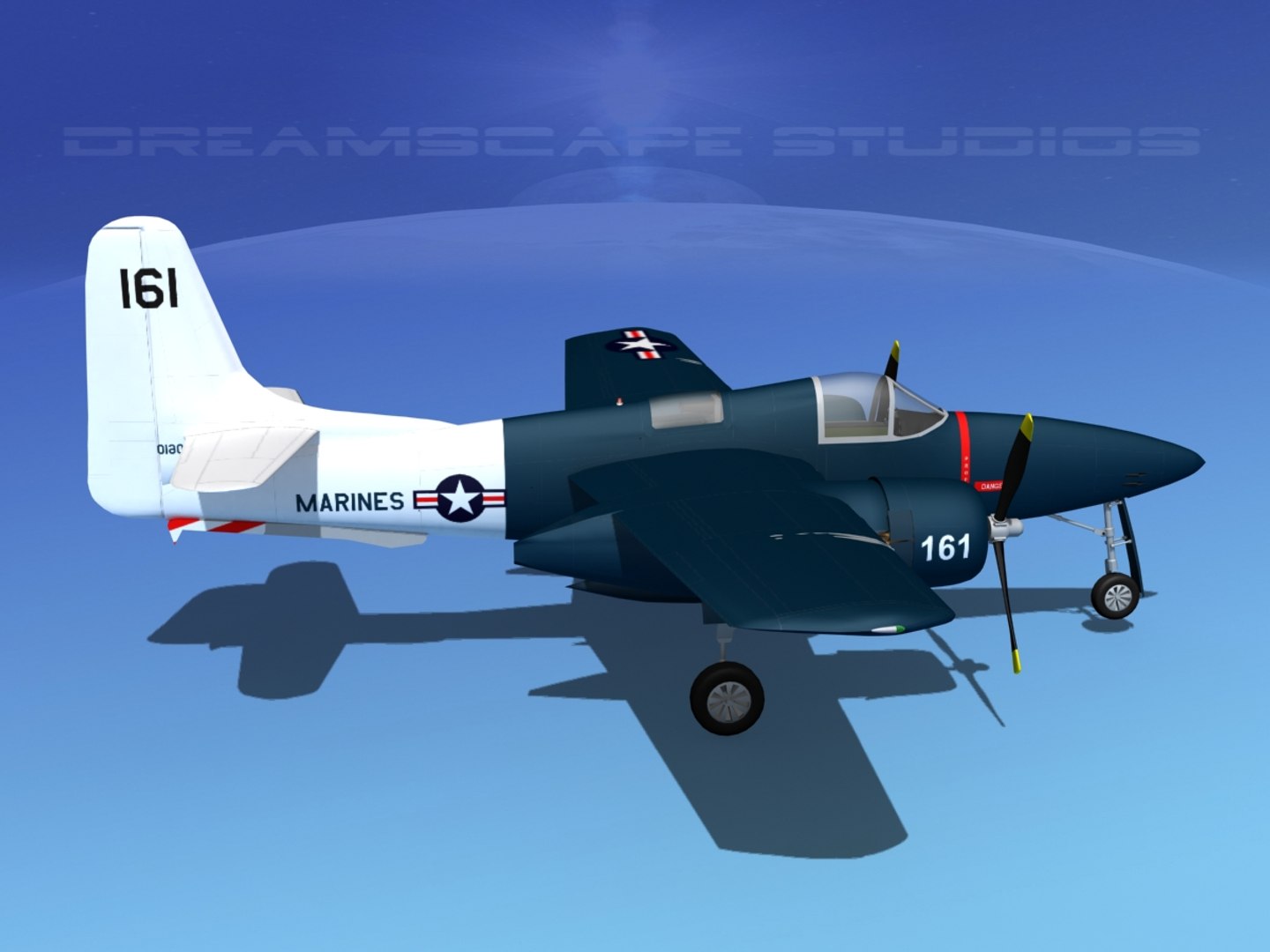 3d Model Cockpit Tigercat Fighters