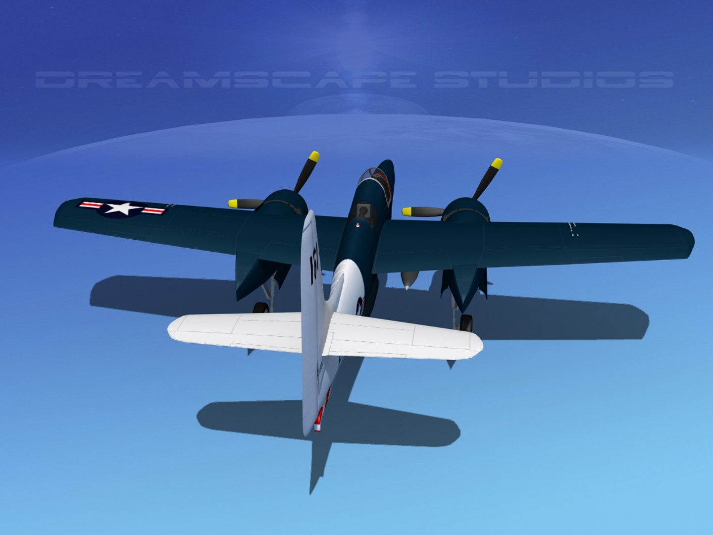 3d Model Cockpit Tigercat Fighters