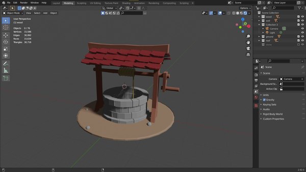 Free 3D Well model - TurboSquid 1731935