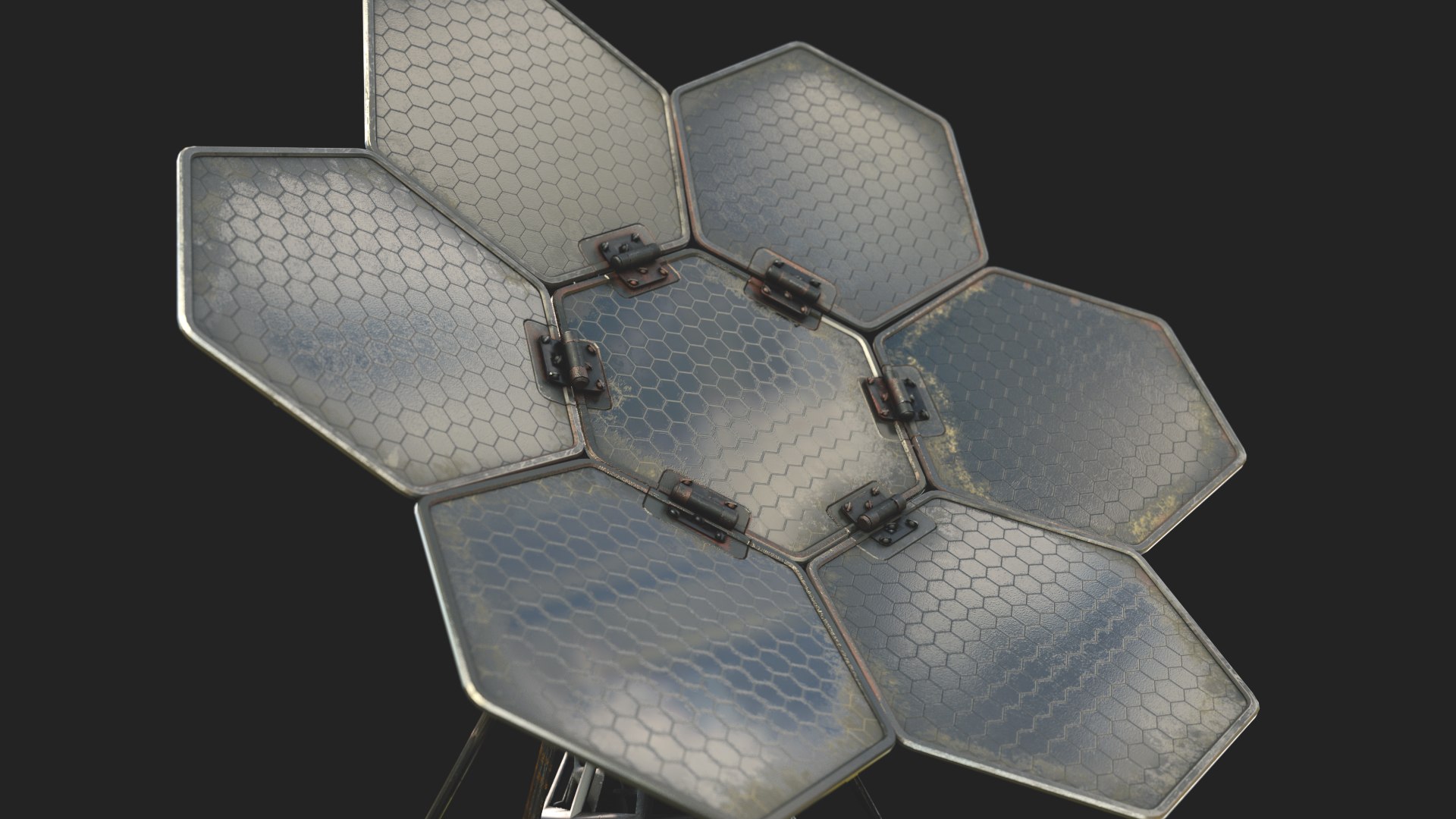 SCIFI SOLAR PANEL Model - TurboSquid 2181599