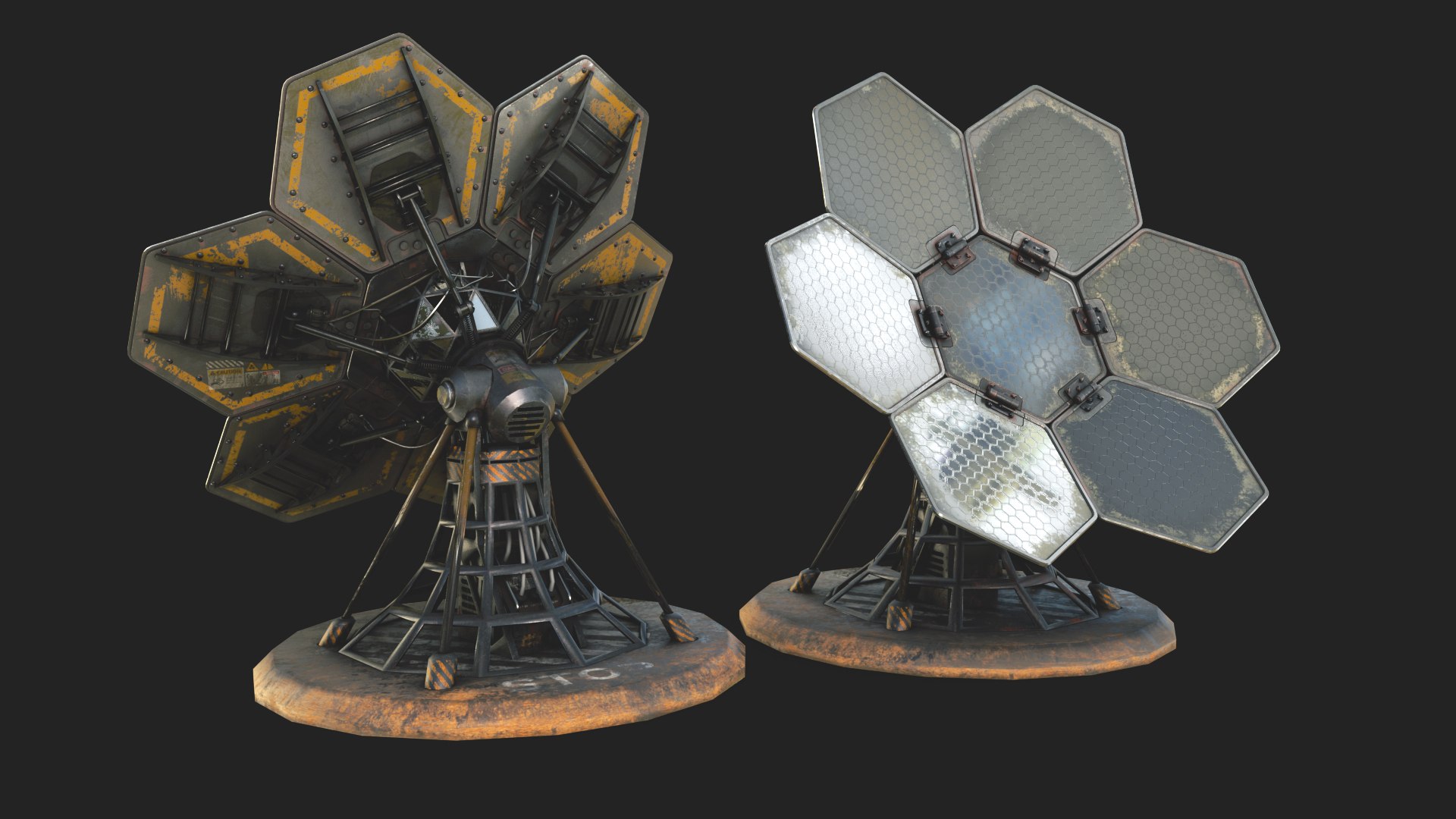 SCIFI SOLAR PANEL Model - TurboSquid 2181599