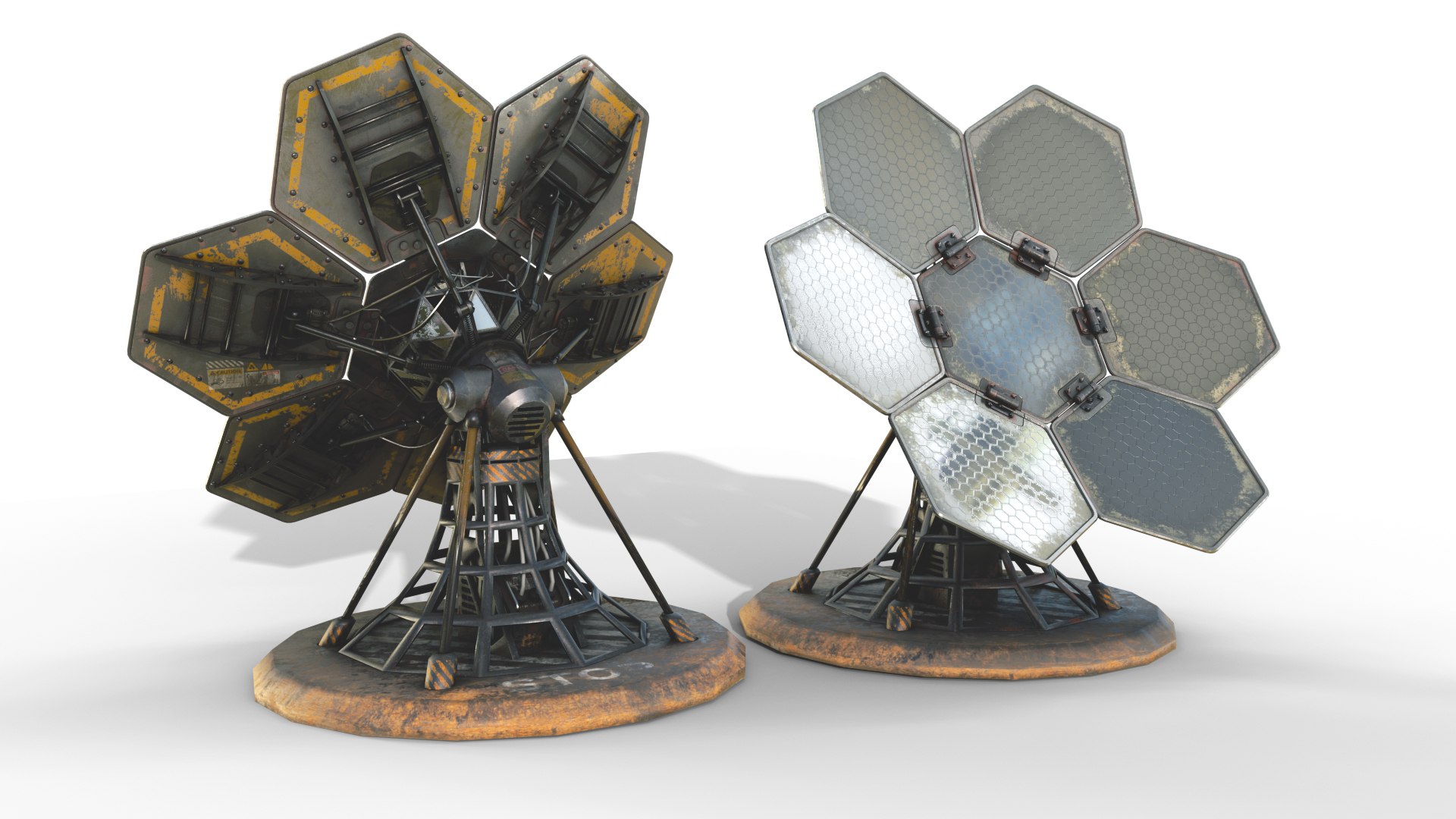SCIFI SOLAR PANEL Model - TurboSquid 2181599