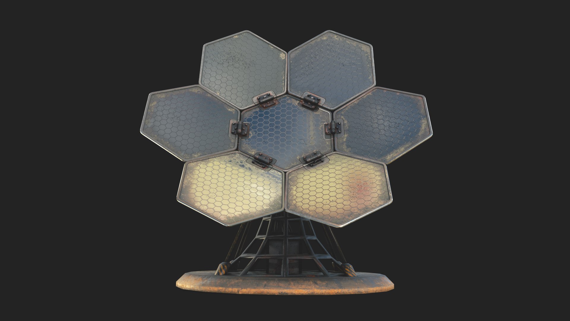 SCIFI SOLAR PANEL Model - TurboSquid 2181599