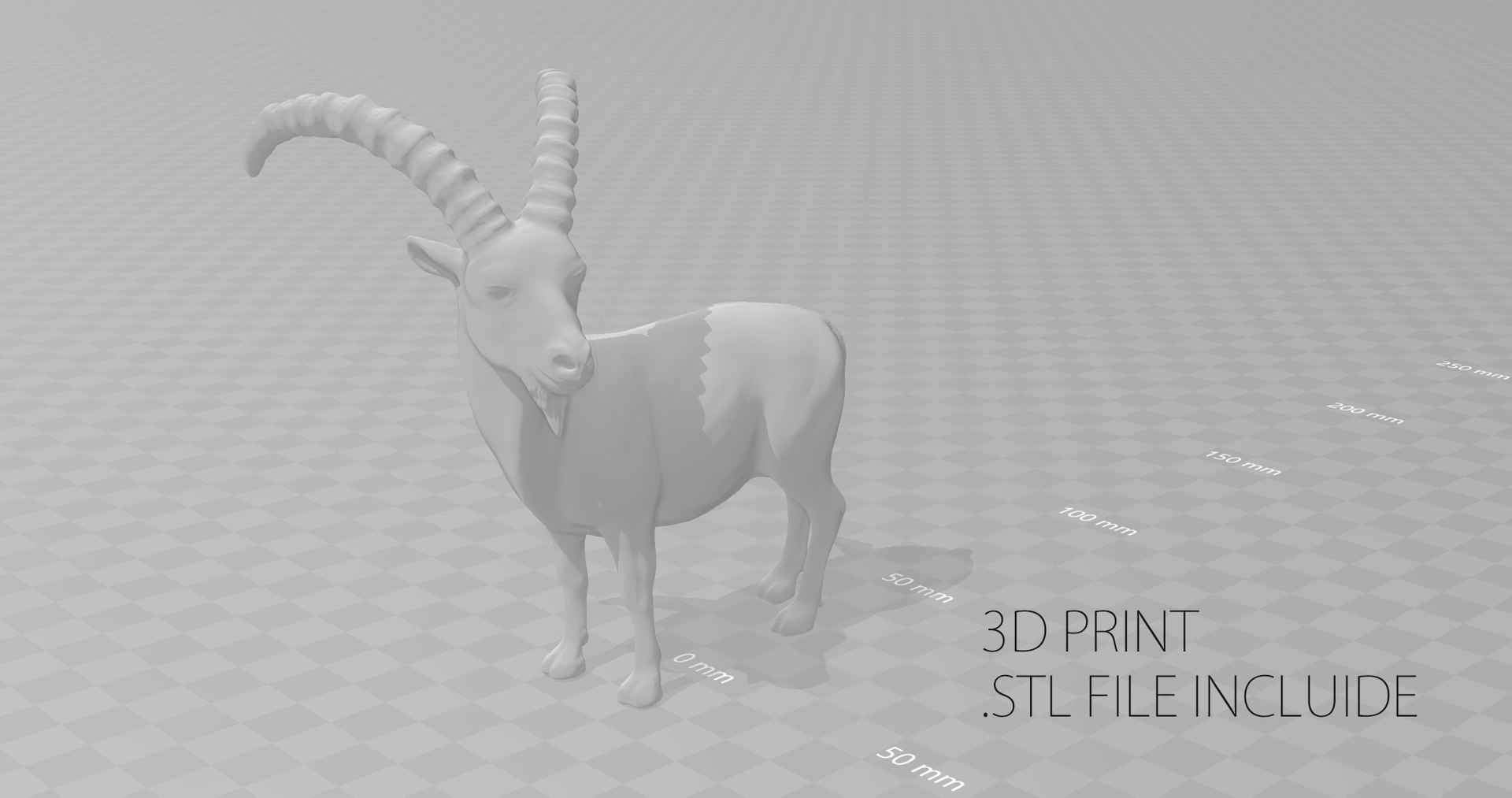 Wild Goat Model - TurboSquid 1408141