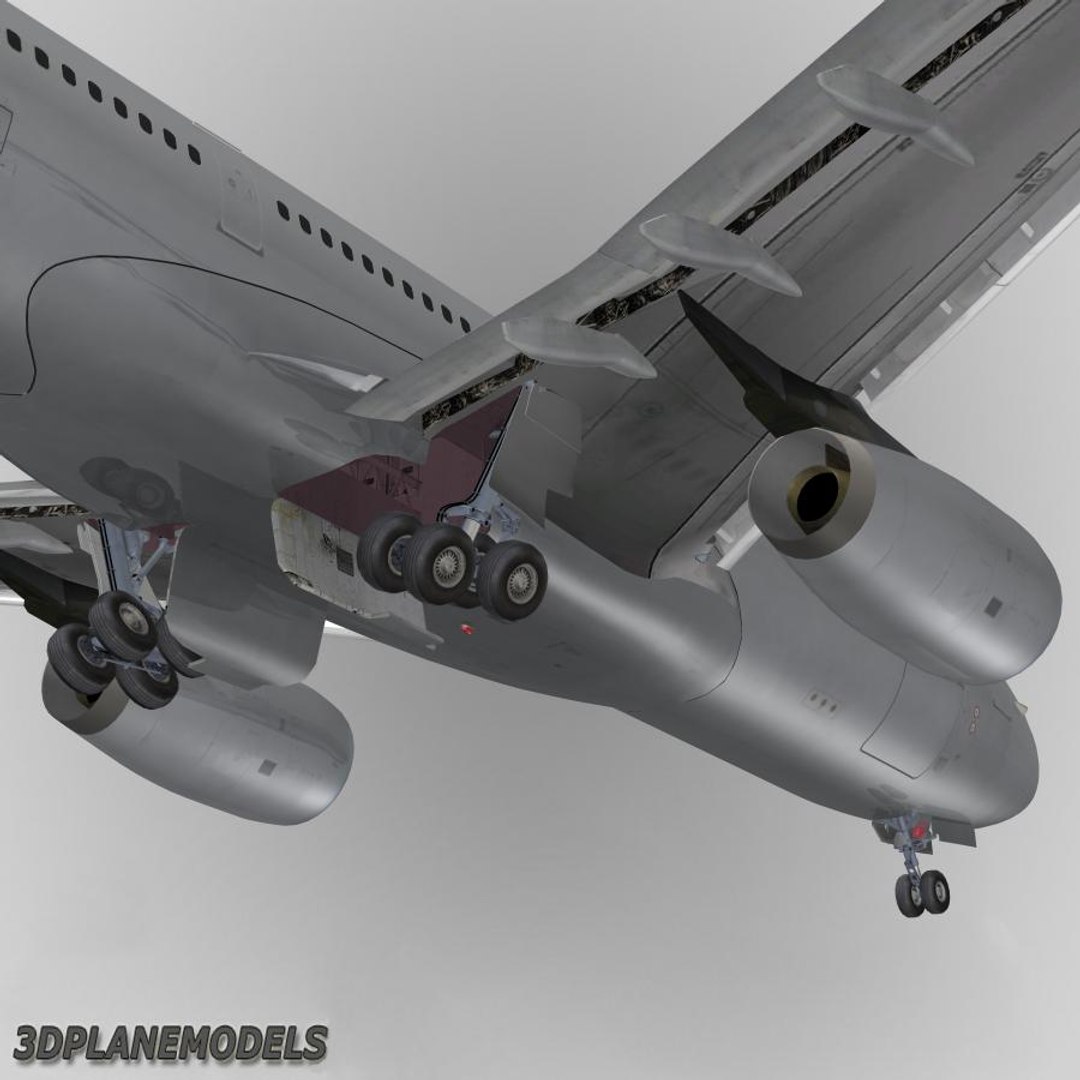 airbus a330 tanker transport 3d model