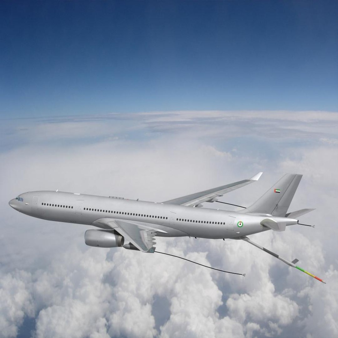 airbus a330 tanker transport 3d model