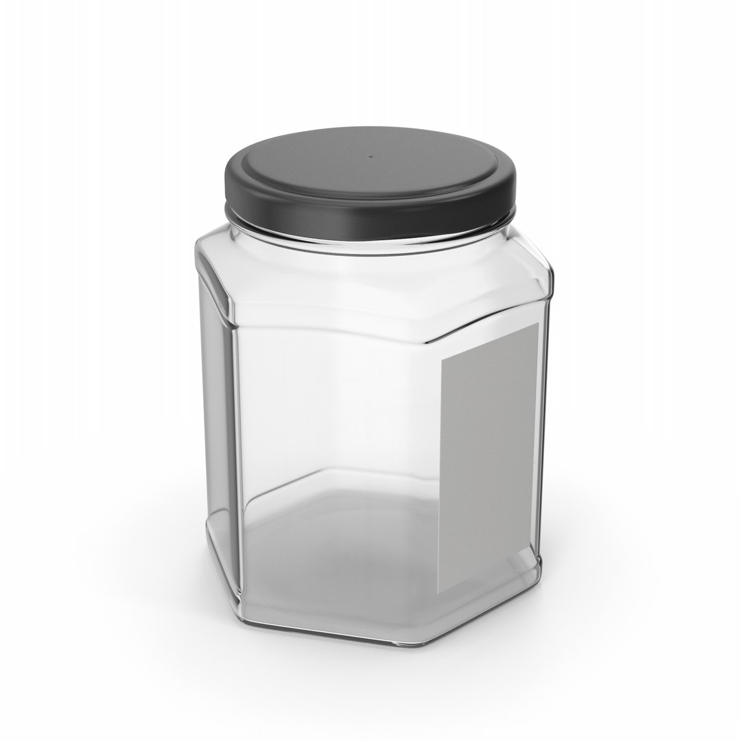 Glass Jar Models Collection 3D Model - TurboSquid 2221822