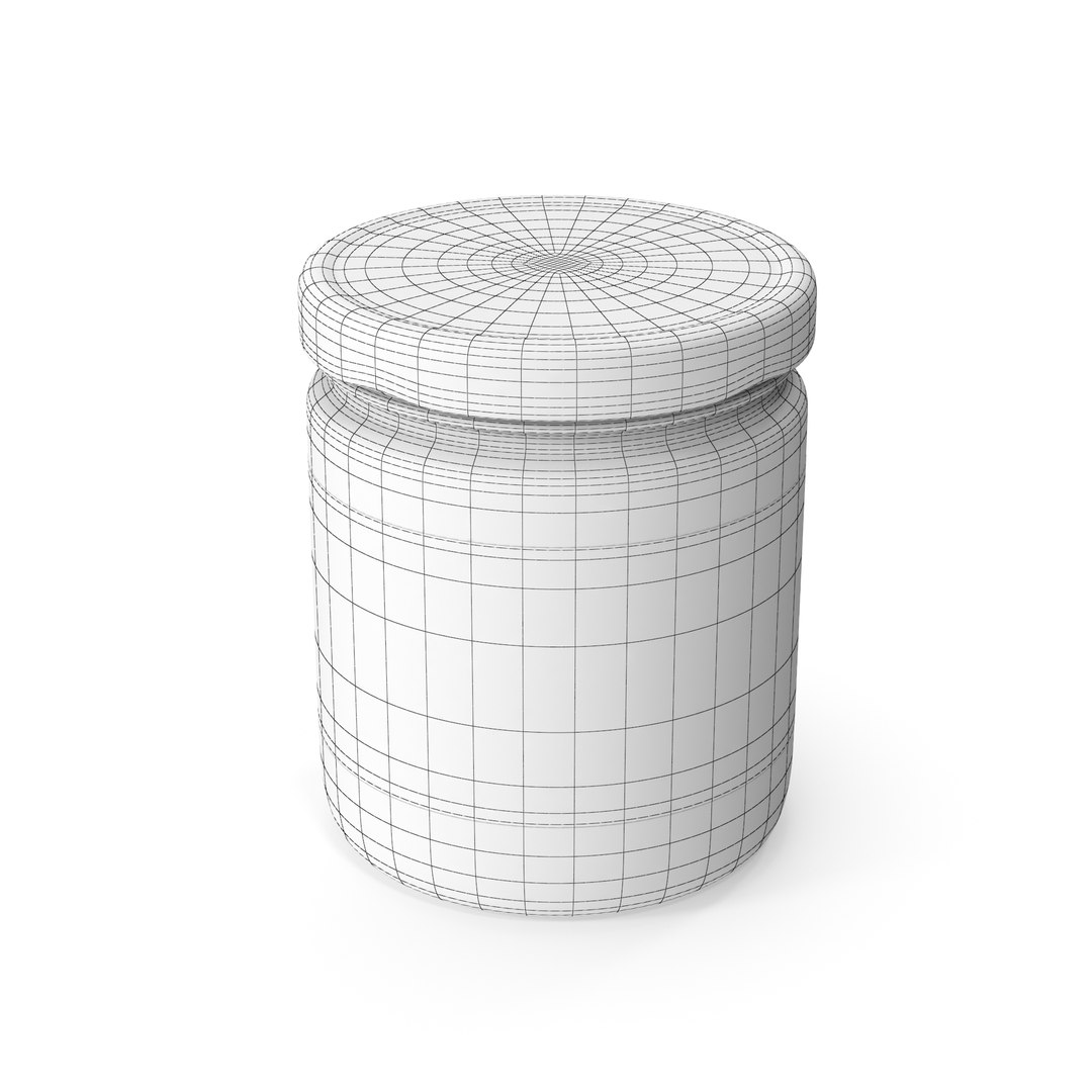 Glass Jar Models Collection 3D Model - TurboSquid 2221822