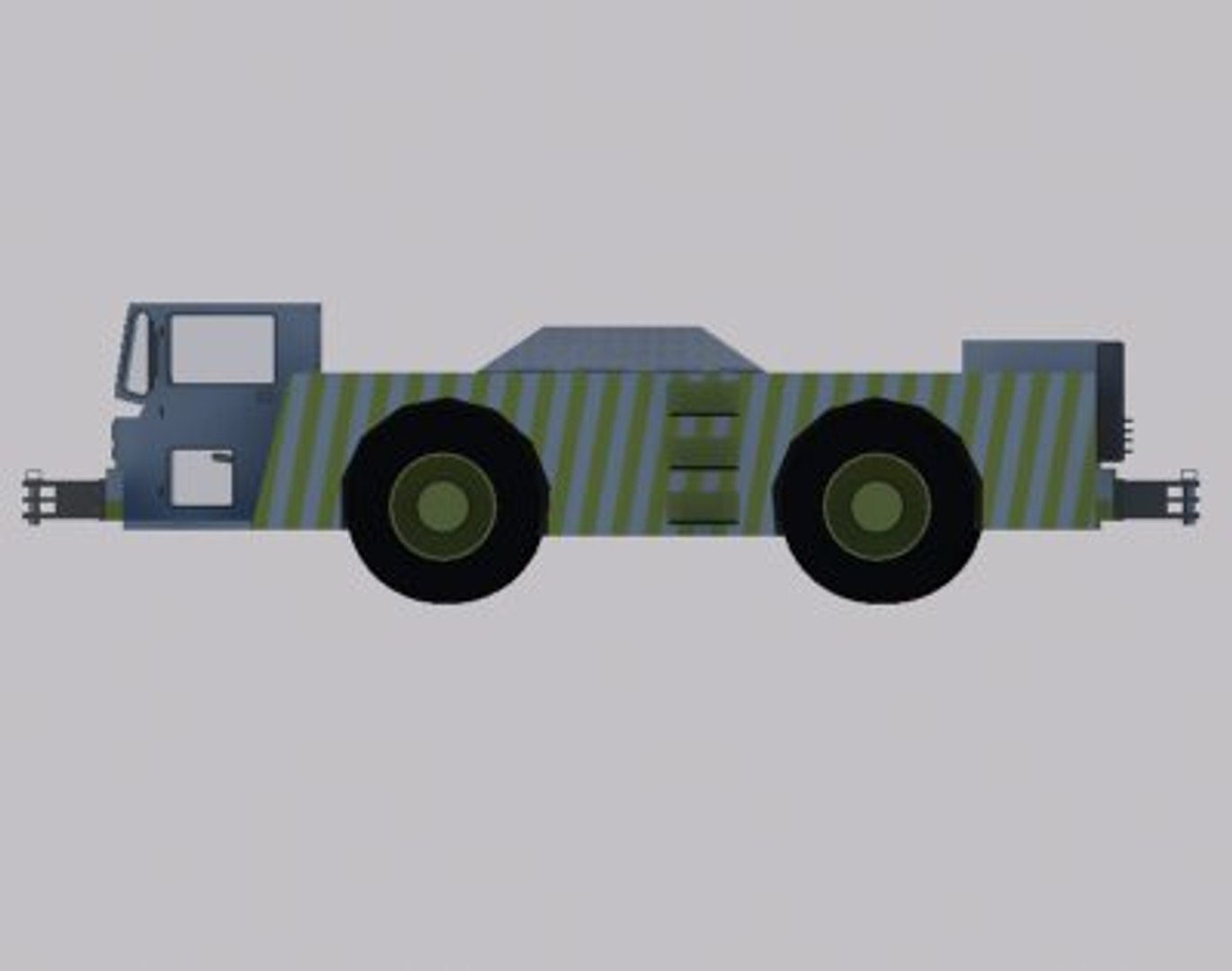 Pushback Aircraft Airport 3d Model