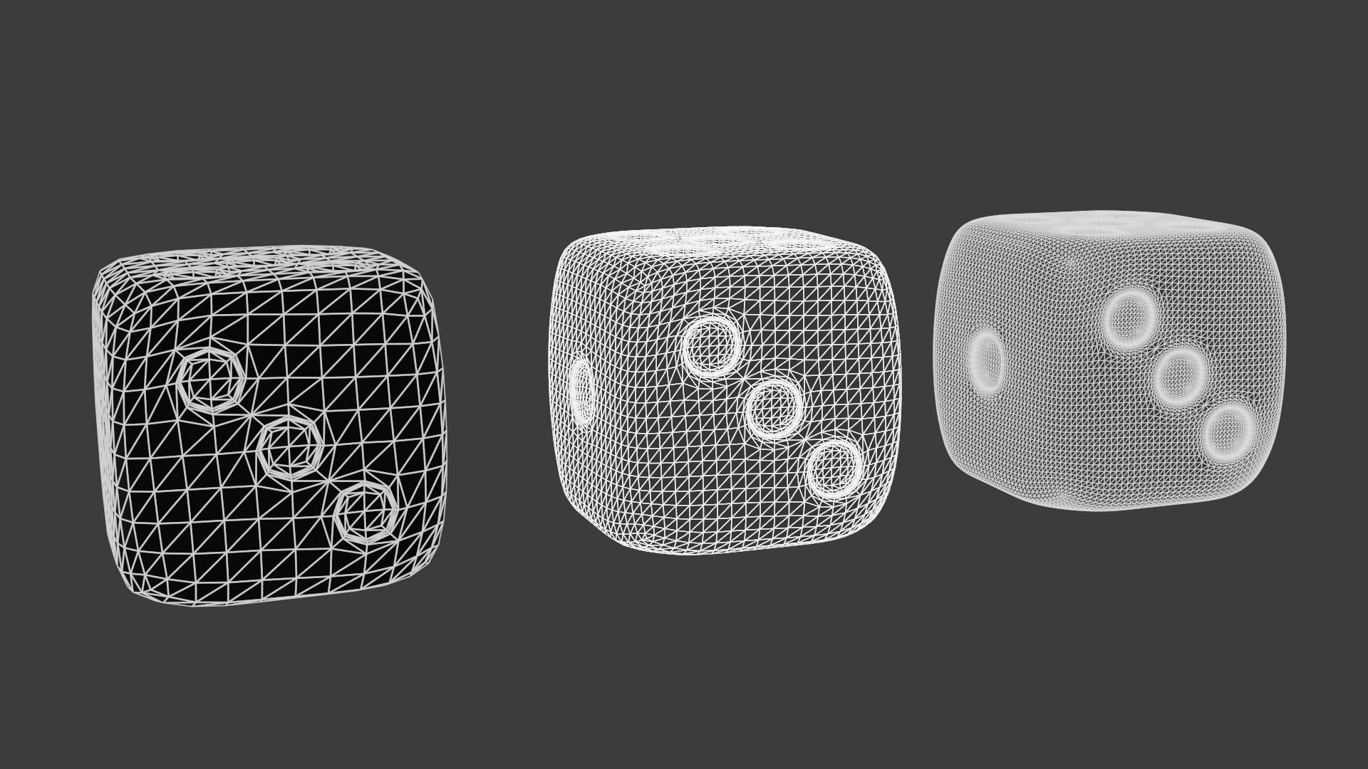 3D Procedural Dice Set - TurboSquid 2168311
