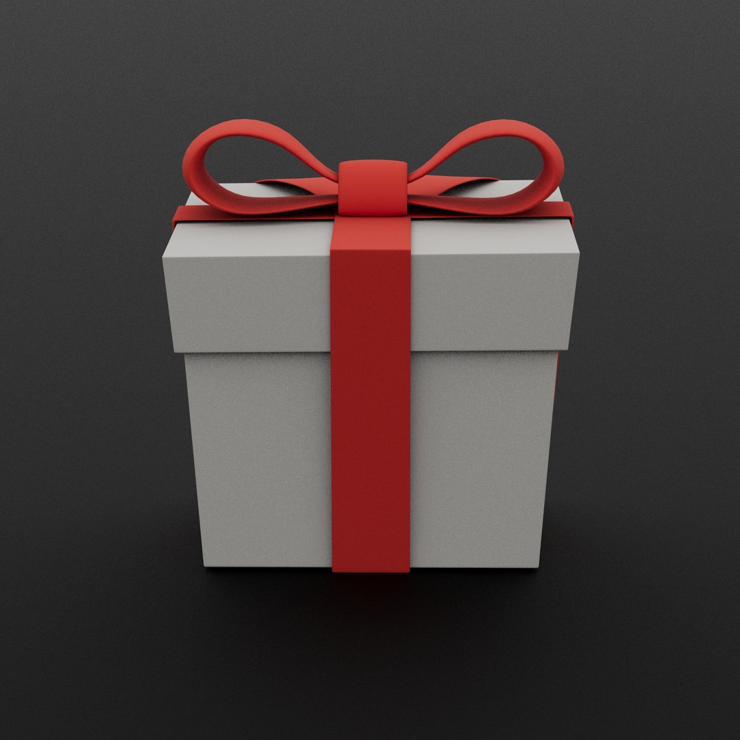 Present Box 3D - TurboSquid 2355033