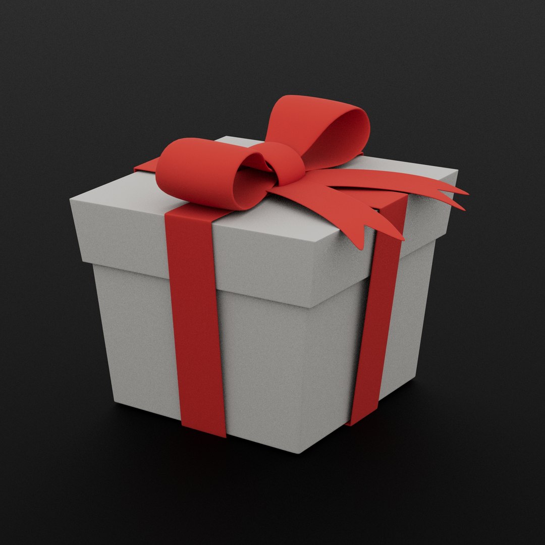 Present Box 3D - TurboSquid 2355033
