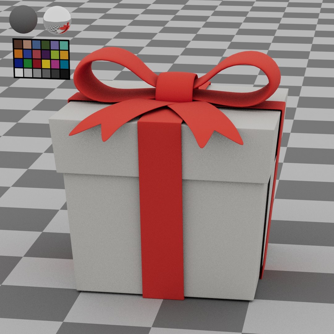 Present Box 3D - TurboSquid 2355033