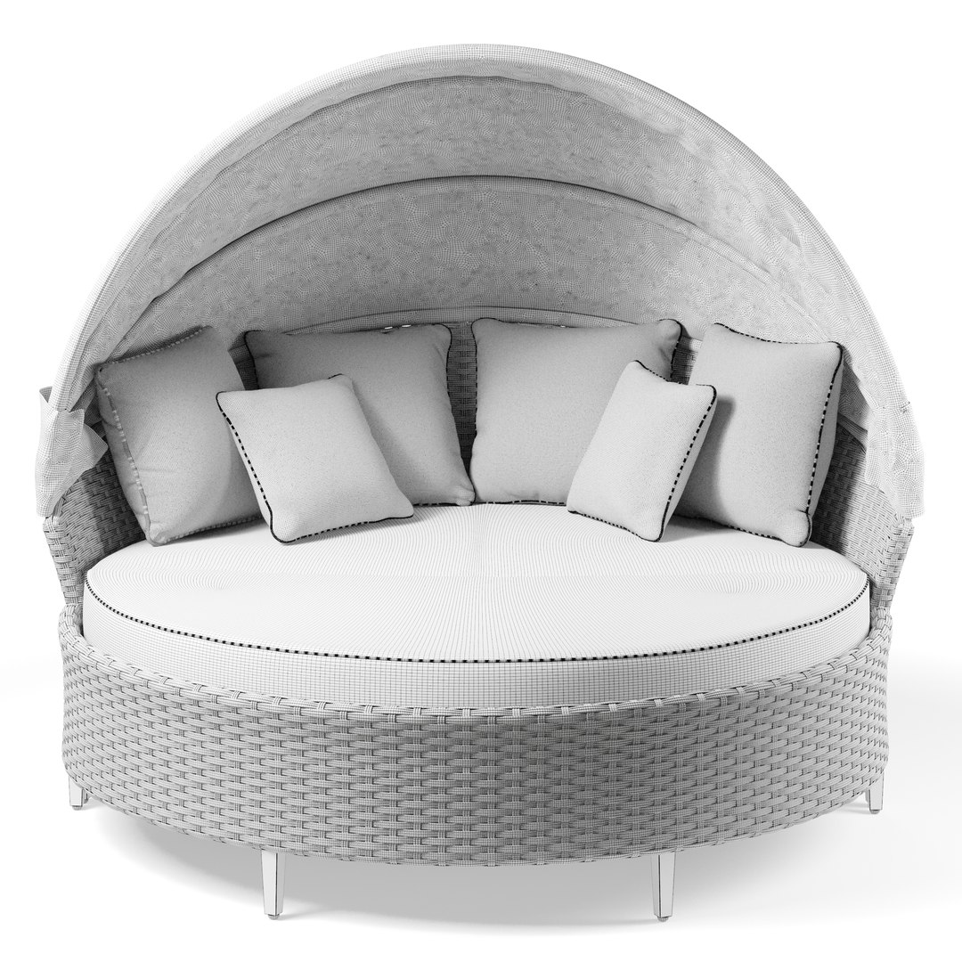 OVE Bottega Daybed 3D - TurboSquid 1924300