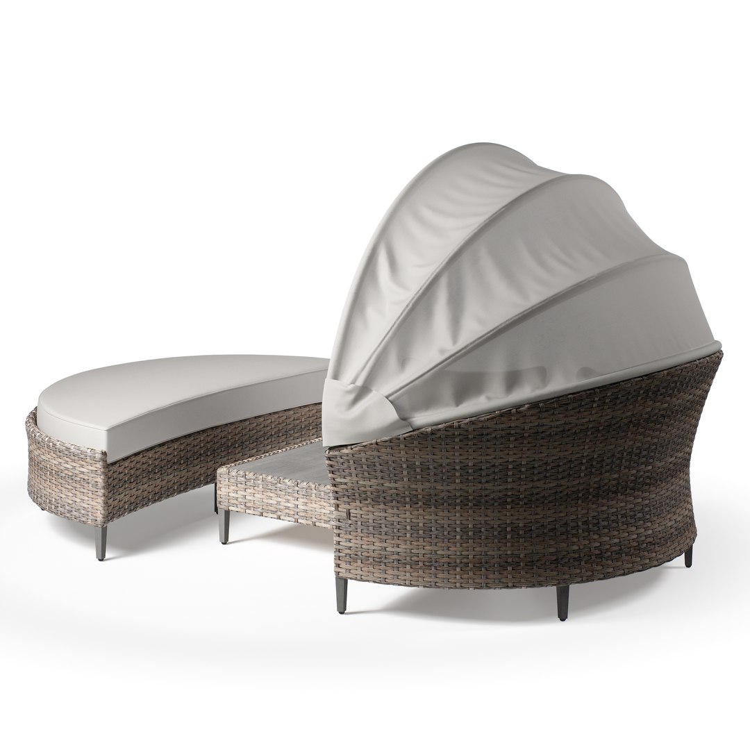 OVE Bottega Daybed 3D - TurboSquid 1924300